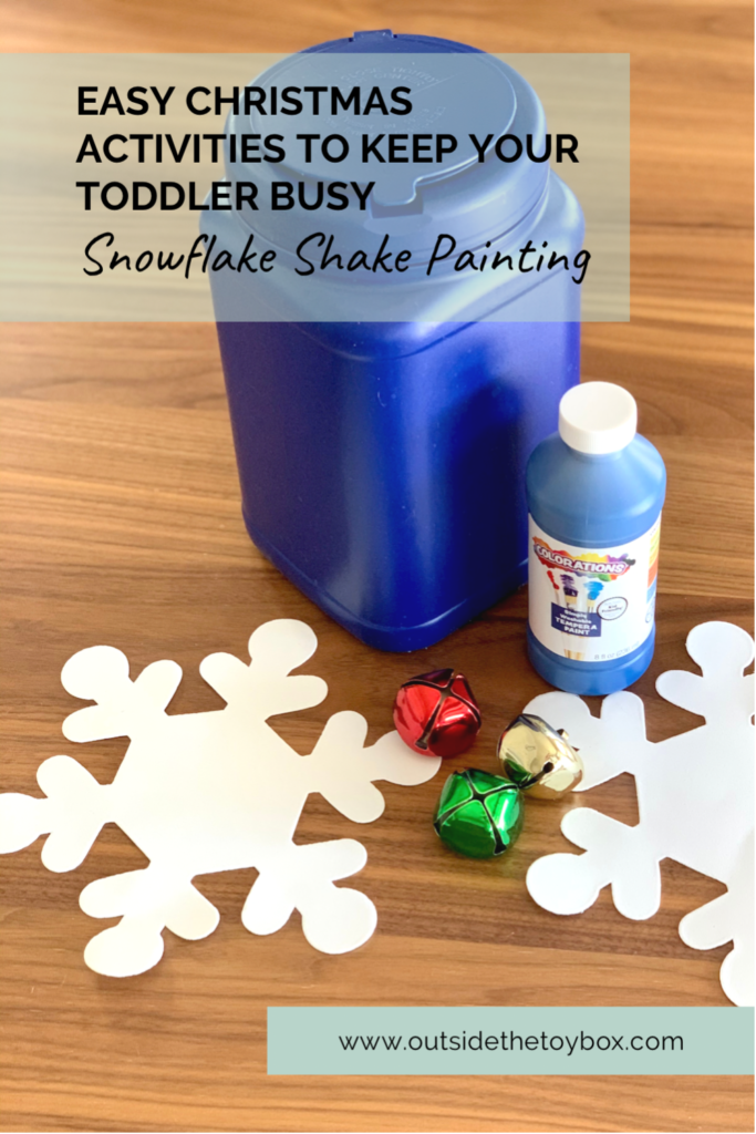 Easy Christmas Activities to Keep your Toddler Busy - Outside the Toy Box