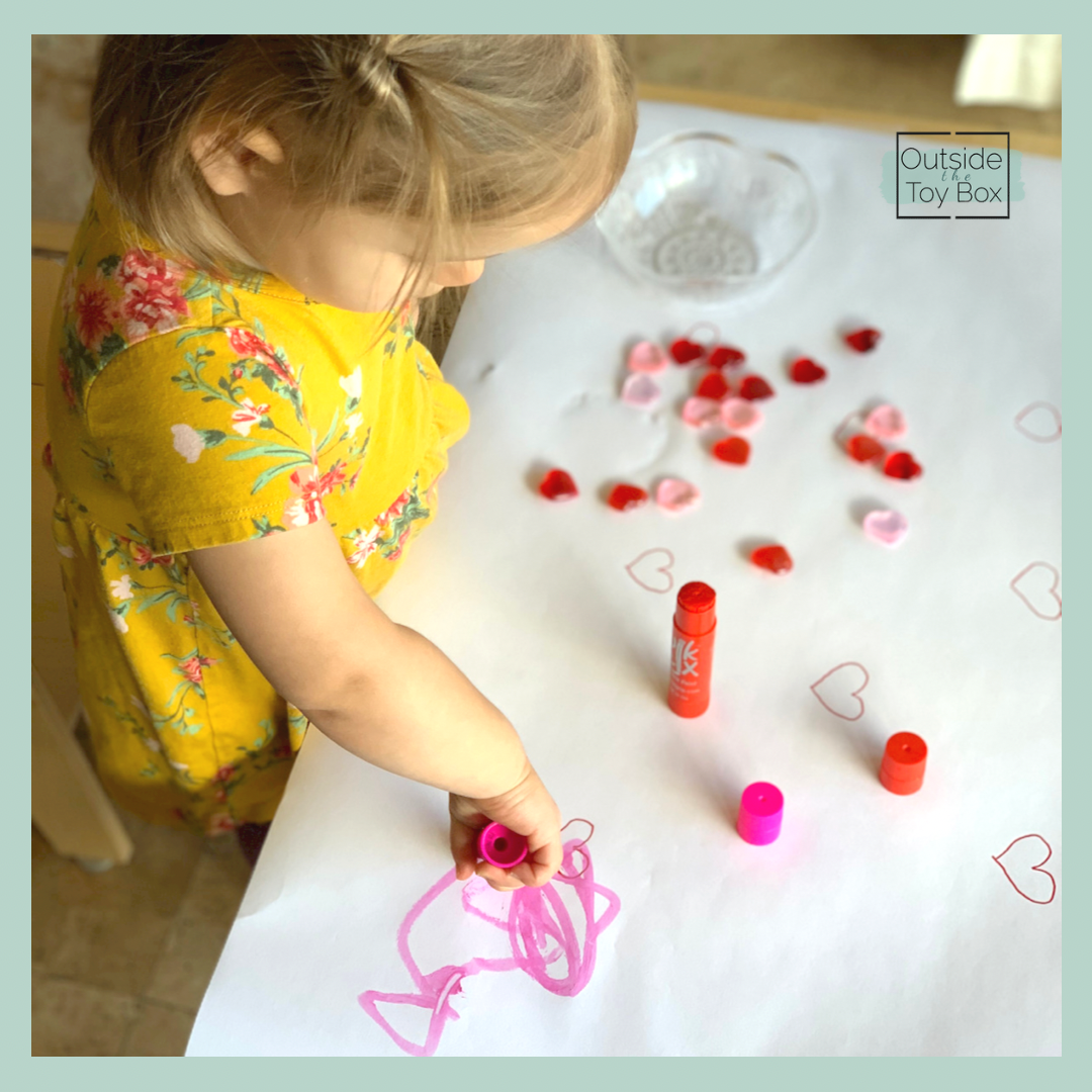 8 Simple Valentine's Day Activities for Toddlers - OutsideTheToyBox