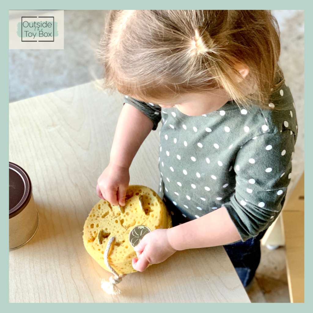 8 St. Patrick's Day Gold Coin Activities for Toddlers - OutsideTheToyBox