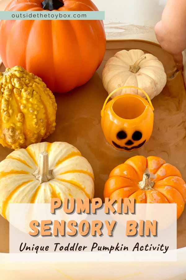 10 Unique Toddler Pumpkin Activities - Outside the Toy Box