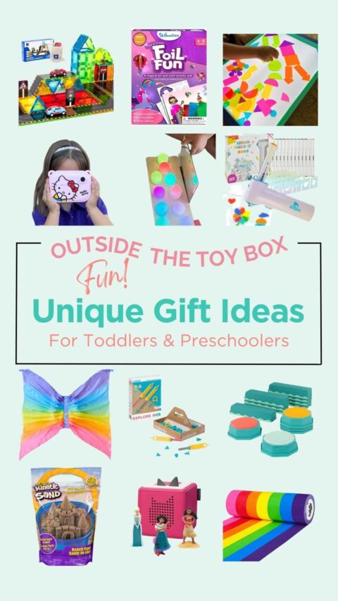 Unique Gift Ideas for Toddlers and Preschoolers - Outside the Toy Box